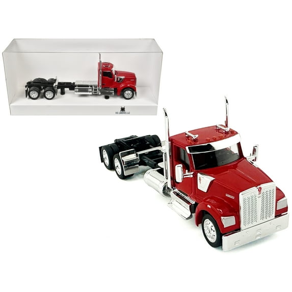 Kenworth W990 2-Axel Day Cab Red 1/87 (HO) Plastic Model Car by HO ...