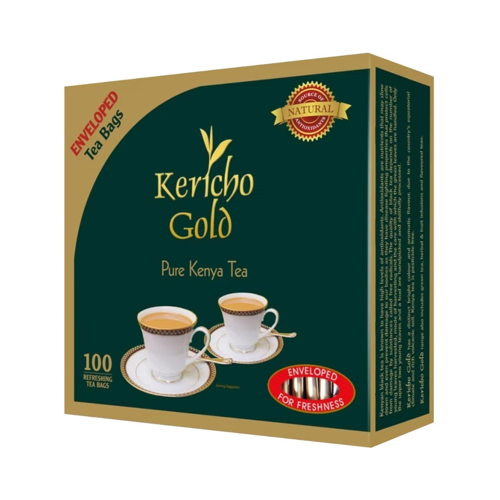 Kenya Kericho Envelopes Tea Bags 100 Unit (Pack Of 10 Box) - Walmart.com
