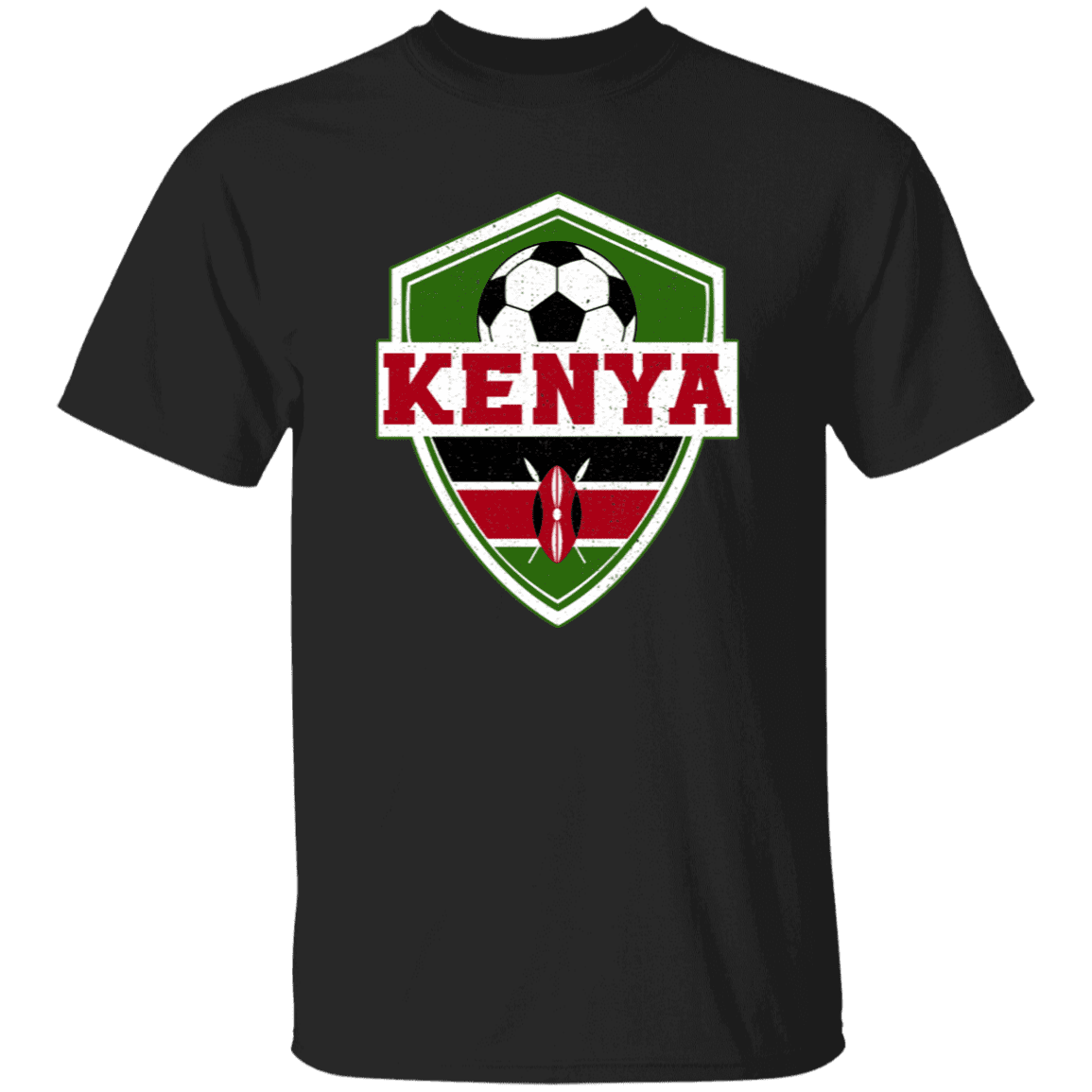Kenya Pride Team Kenyan Flag Fans National Souvenir T-shirt - Walmart.com