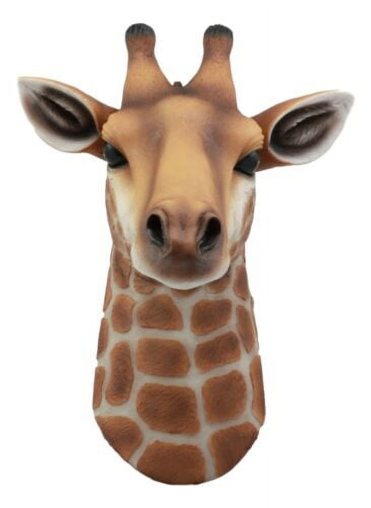 Kenya The Safari Giraffe Head Wall Decor Wildlife Animal Taxidermy 3D ...