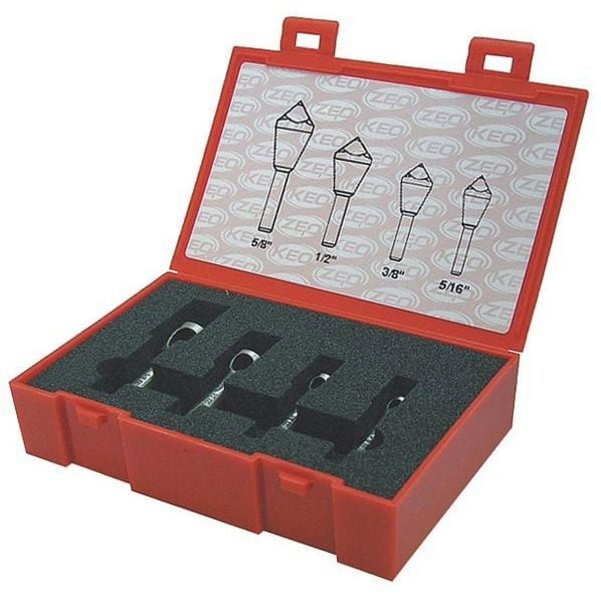 Keo Countersink Sets,100 deg.,5 pcs.,Cobalt 919-000-251 - Walmart.com