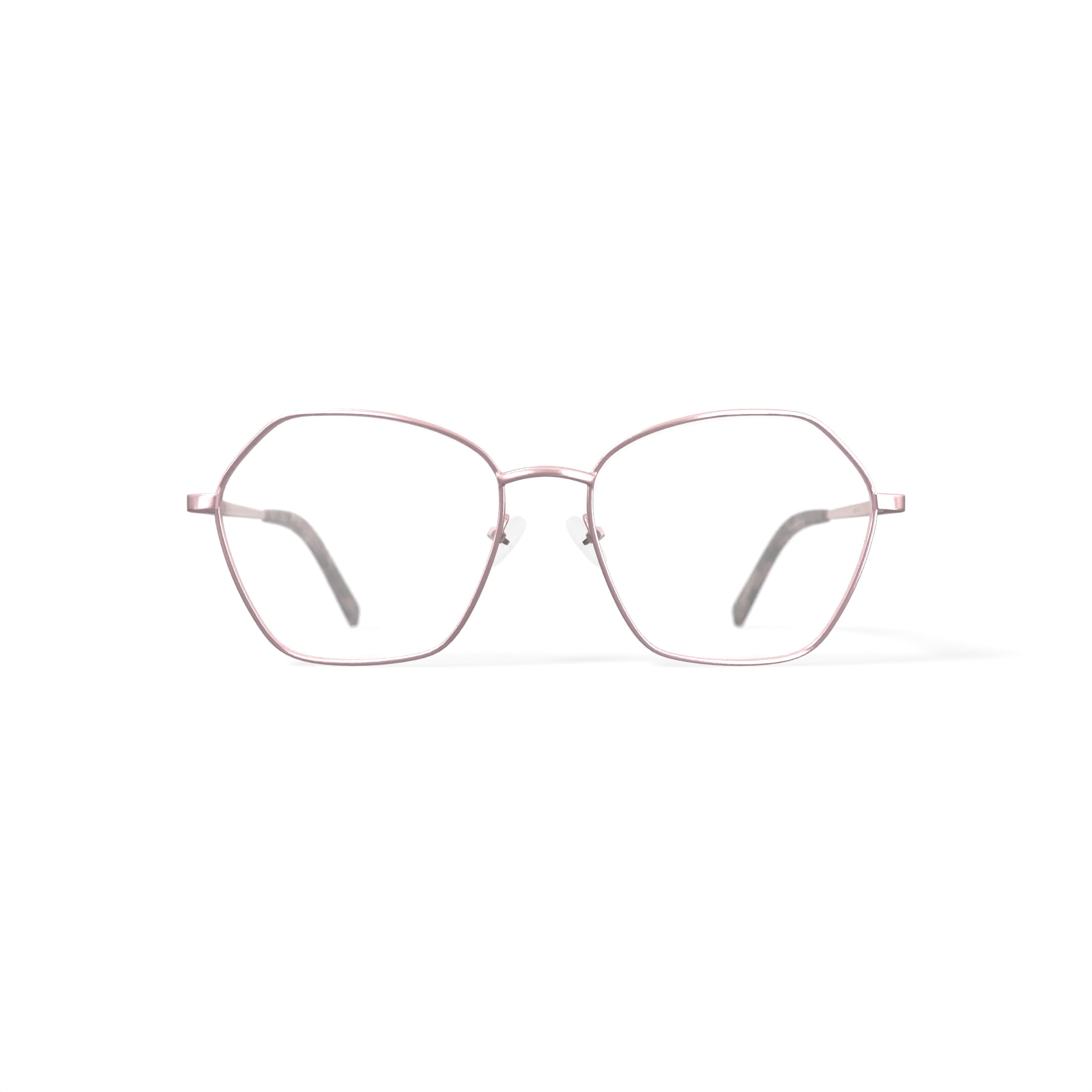 Keo Women’s Kleo Oversized Prescription Eyeglasses with Case, Purple ...