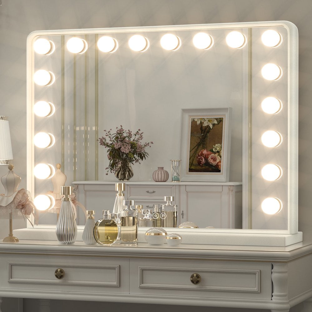 Customer reviews for Keonjinn Large Hollywood Vanity Mirror with Lights ...