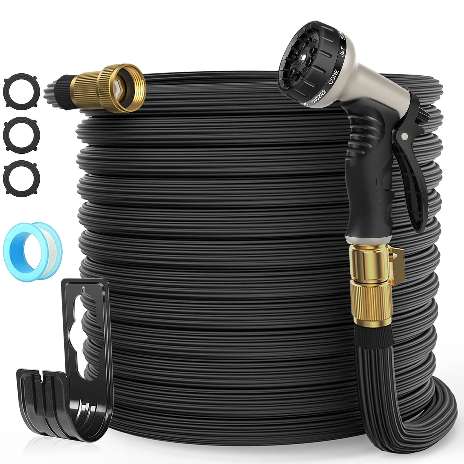 Customer reviews for Kepagard 100 ft Expandable Garden Hose,Green,Water ...