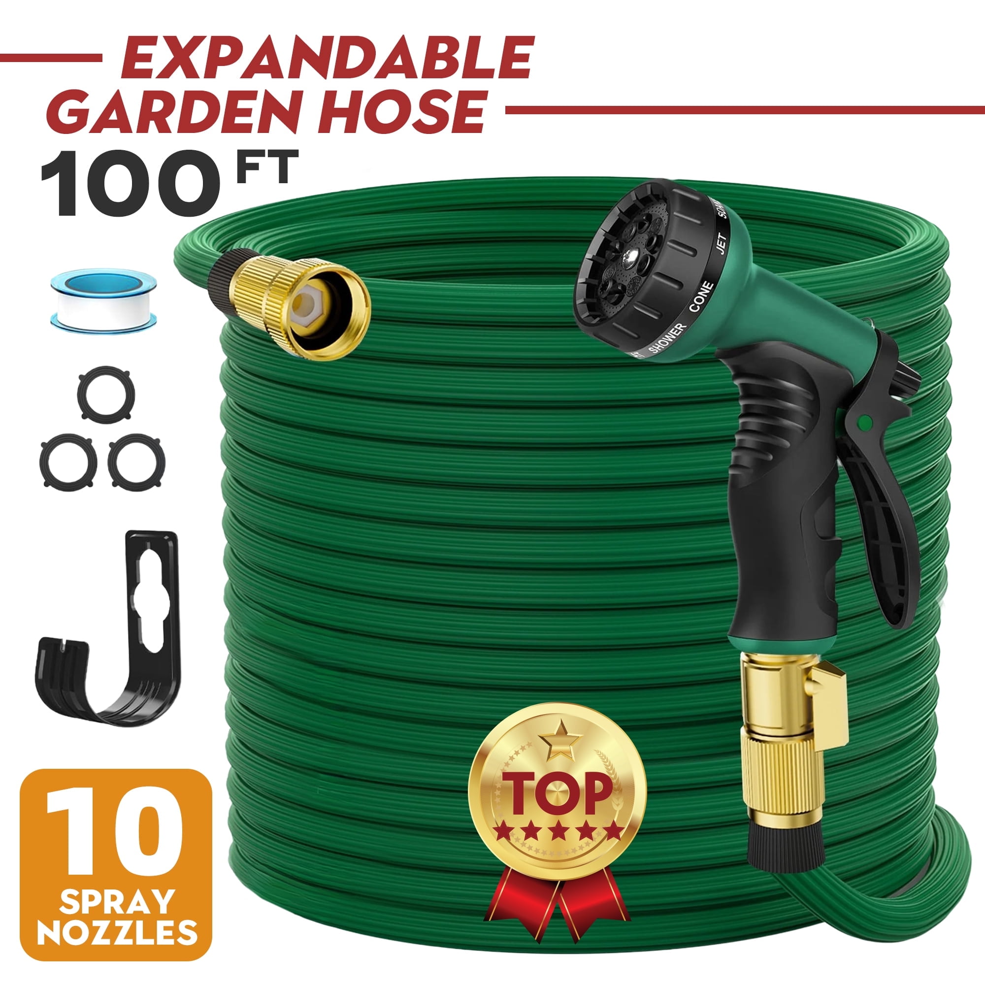 Lefree Yard Durable Expandable Garden Hose, Lightweight Water Hoses ...