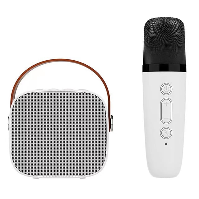 Kepeak Mini Karaoke Machine, Portable Bluetooth Speaker with Wireless ...