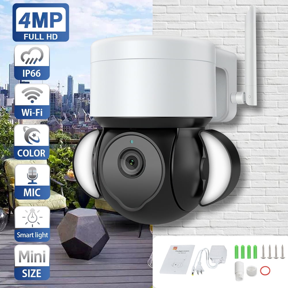 Kepeak Solar Wireless Security Camera,4MP Wifi Wireless Security Camera ...