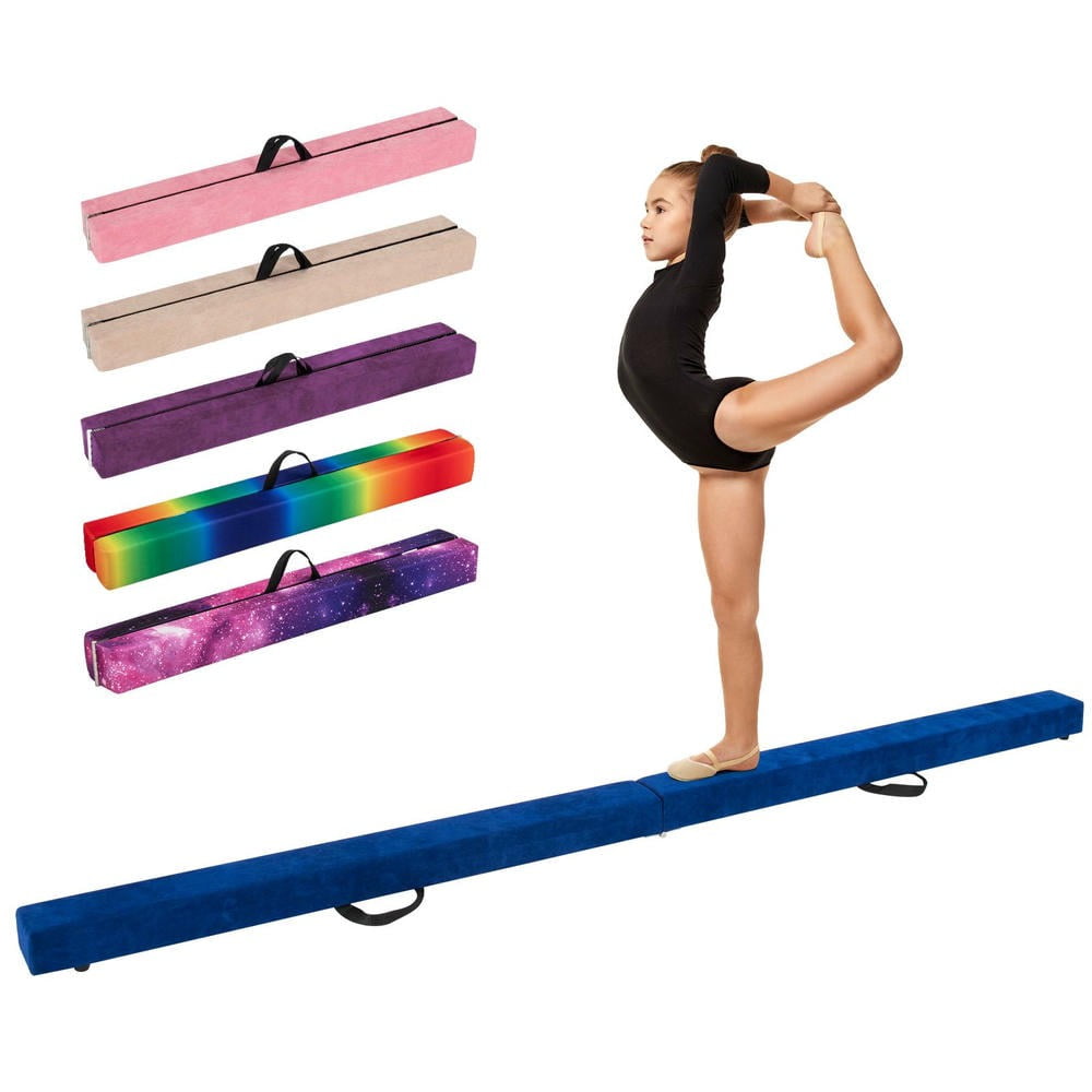 Kepooamn 9 FT Gymnastics Balance Beam Equipment for Kids with Anti-slip ...