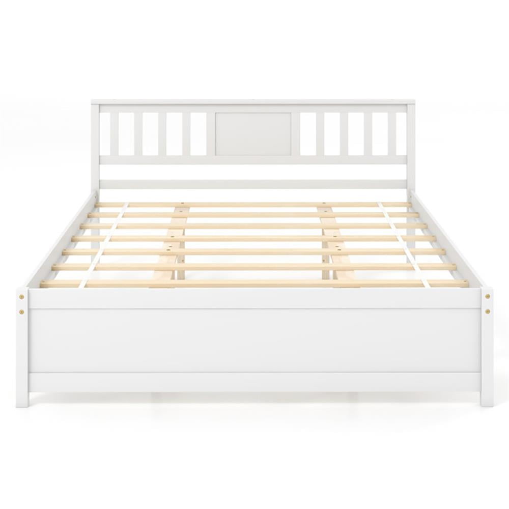 Kepooman Bed Frame, Bed Frame Mattress Foundation,Wooden Platform Bed ...