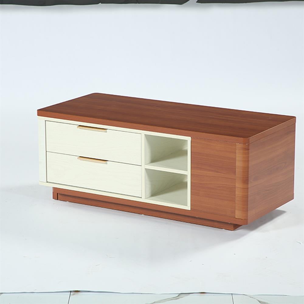 Kepooman End Table, Couch Side Table,Extendable Coffee Table, Two-Tone ...