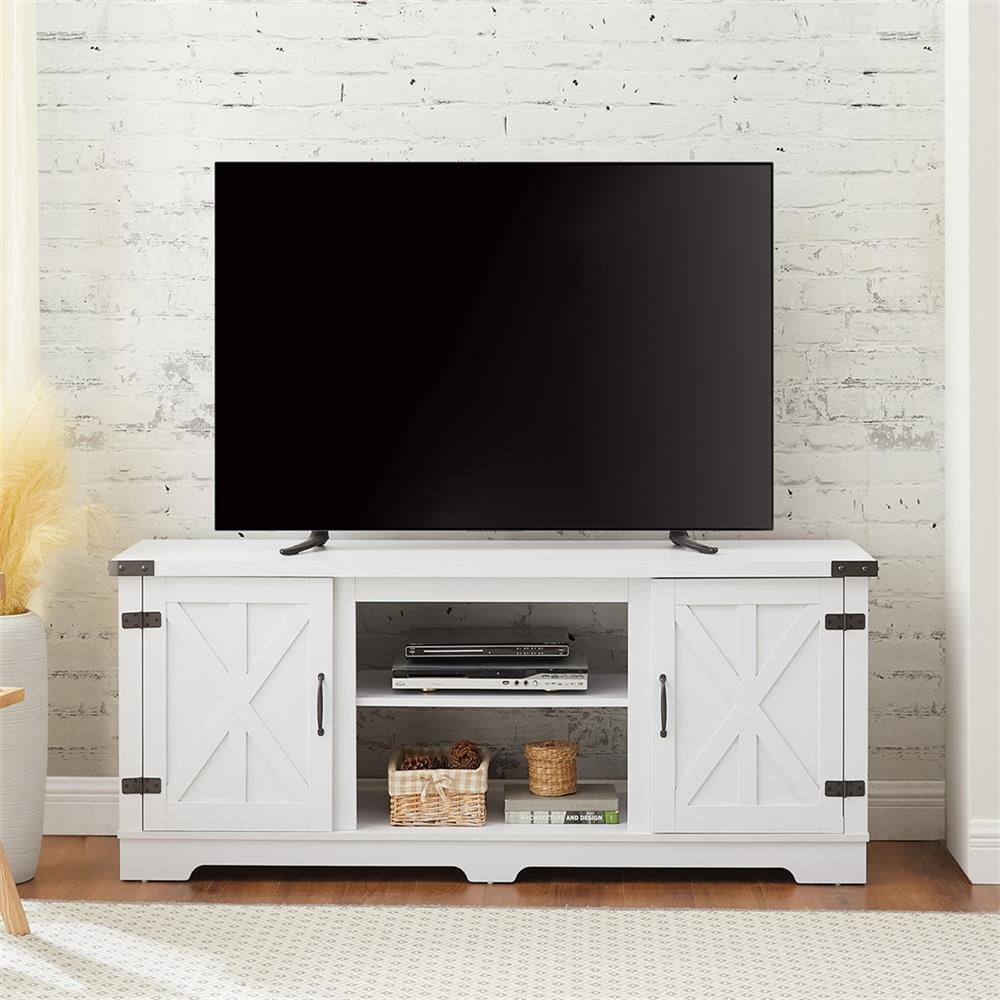 Kepooman Entertainment Stand,TV Stand,Modern Farmhouse TV Media Stand ...