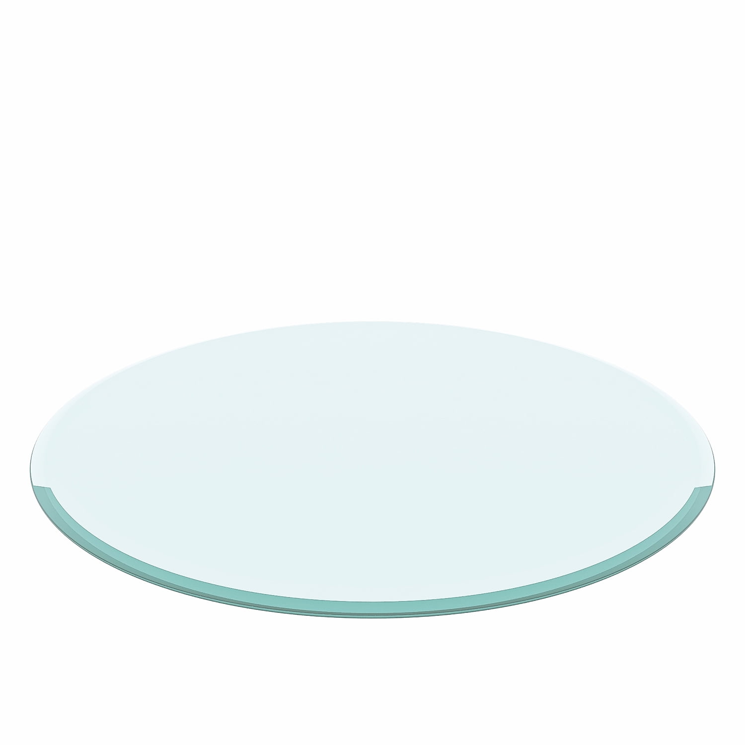 Kepooman Glass Table Top,Glass Top,24" Round Tempered Glass Table Top ...