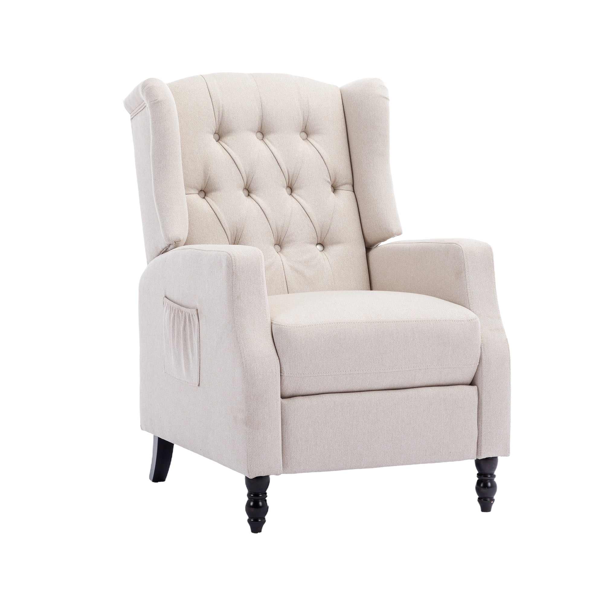 Kepooman Massage Recliner Chair, Fabric Recliner Sofa Home Theater ... Kepooman Massage Recliner Chair, Fabric Recliner Sofa Home Theater ...