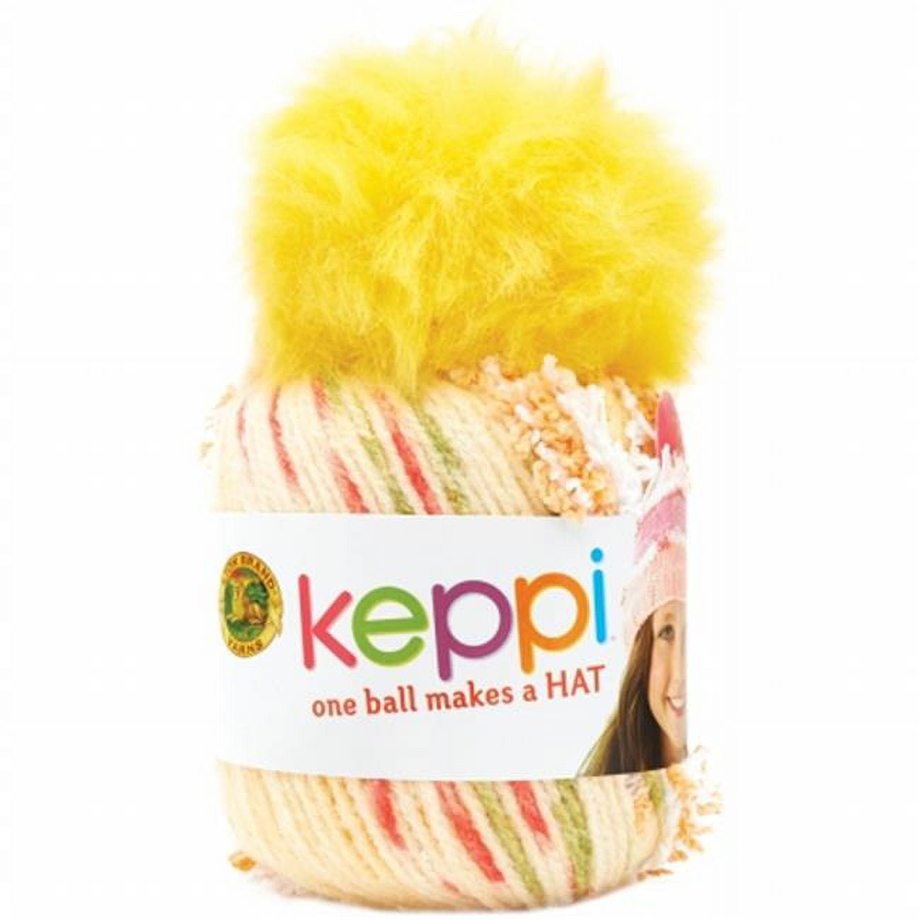 Keppi Yarn-Lollipop Yellow - Walmart.com