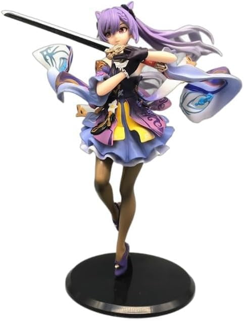 Keqing Figure Genshin Impact Keqing Anime Figures 22cm/8.7inch Handmade ...