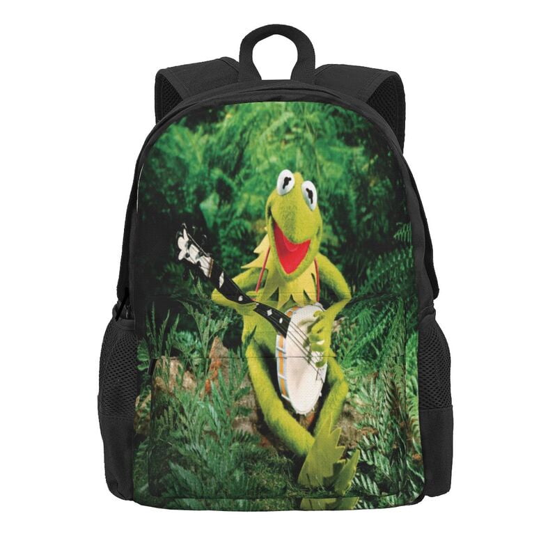 Ker-Mit The Frog Backpack Computer Bag Hiking Bookpack Travel Backpack ...