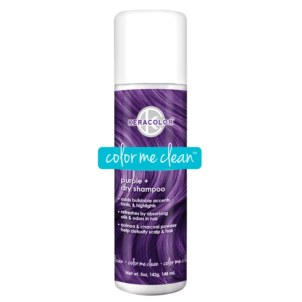 Keracolor Dry Shampoo with Color Volume Powder, Purple - Walmart.com