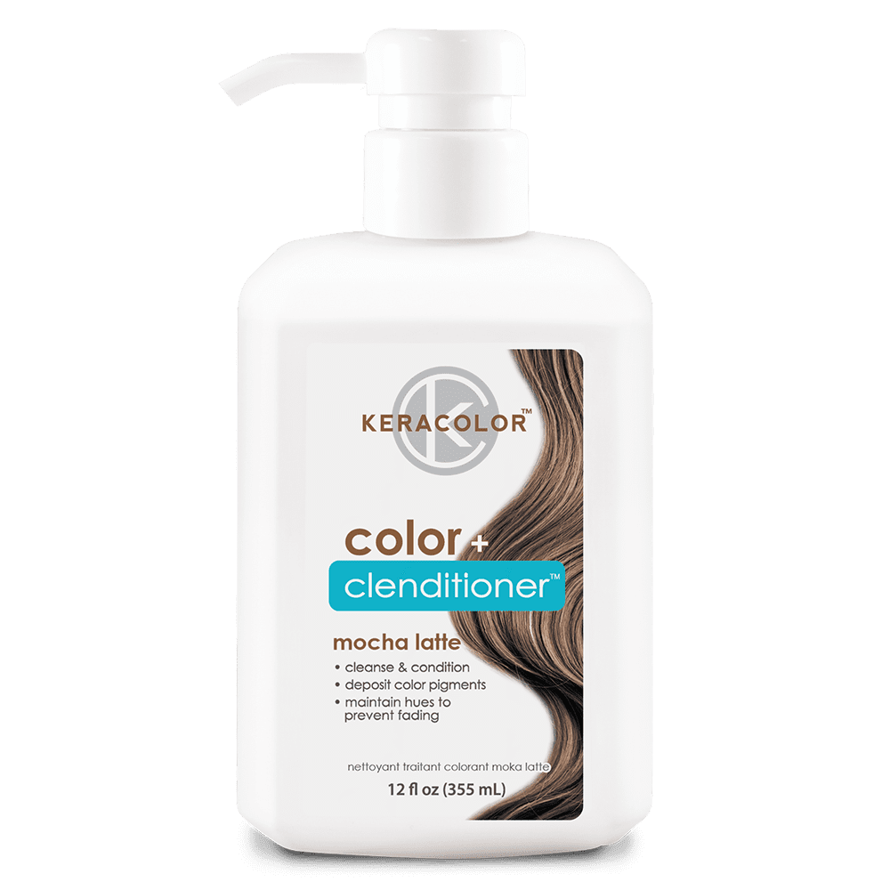 Keracolor Naturals Color + Clenditioner - Mocha Latte 12oz - Walmart.com