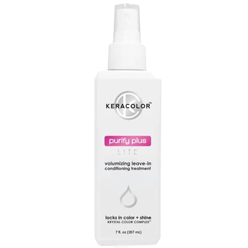 Keracolor Purify Plus Lite Leave-In Conditioning Treatment for Fine to ...
