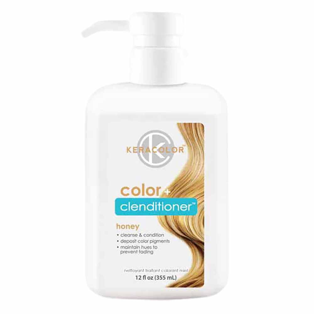 Keracolor 3-in-1 Honey Semi-Permanent Hair Dye with Keratin & Coconut ...