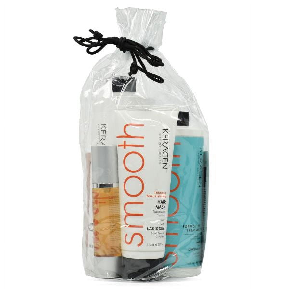 Keragen Brazilian Keratin Kit - Formaldehyde-Free Smoothing Treatment ...