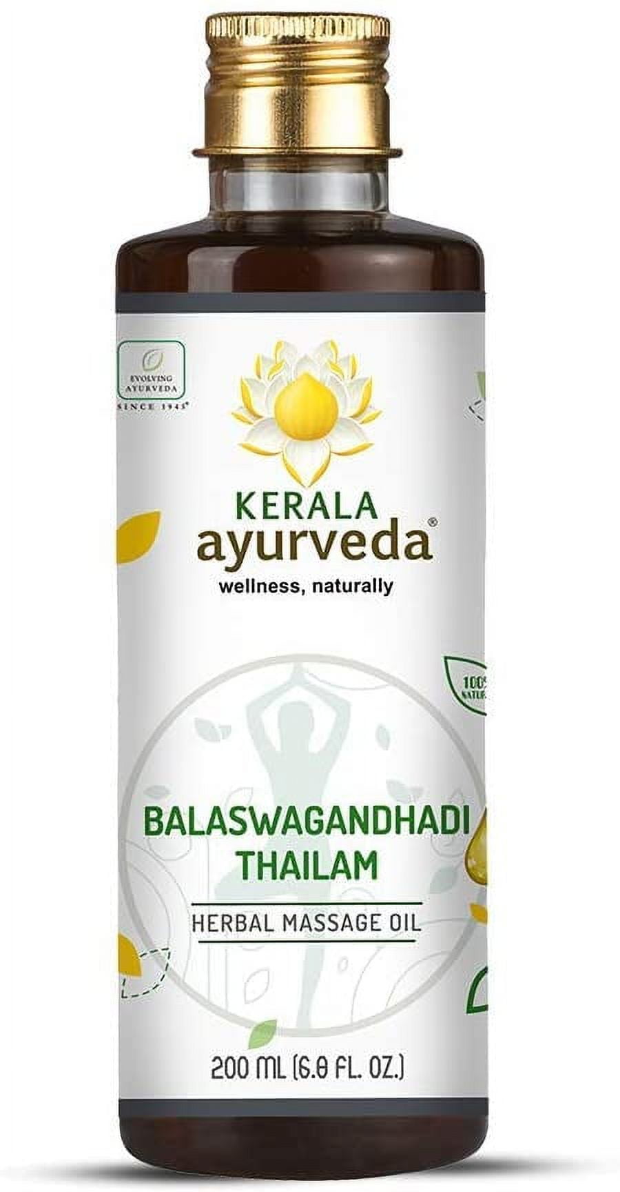 Kerala Ayurveda Balaswagandhadi Thailam - Ayurvedic Massage Oil for ...