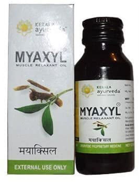 Kerala Ayurveda Myaxyl Muscle Relaxant Oil - 60 ml by Kerala Ayurveda ...