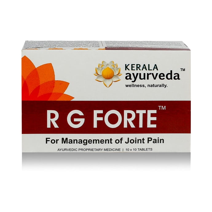 Kerala Ayurveda RG Forte Tablet ,packet of 100 tablets - Walmart.com