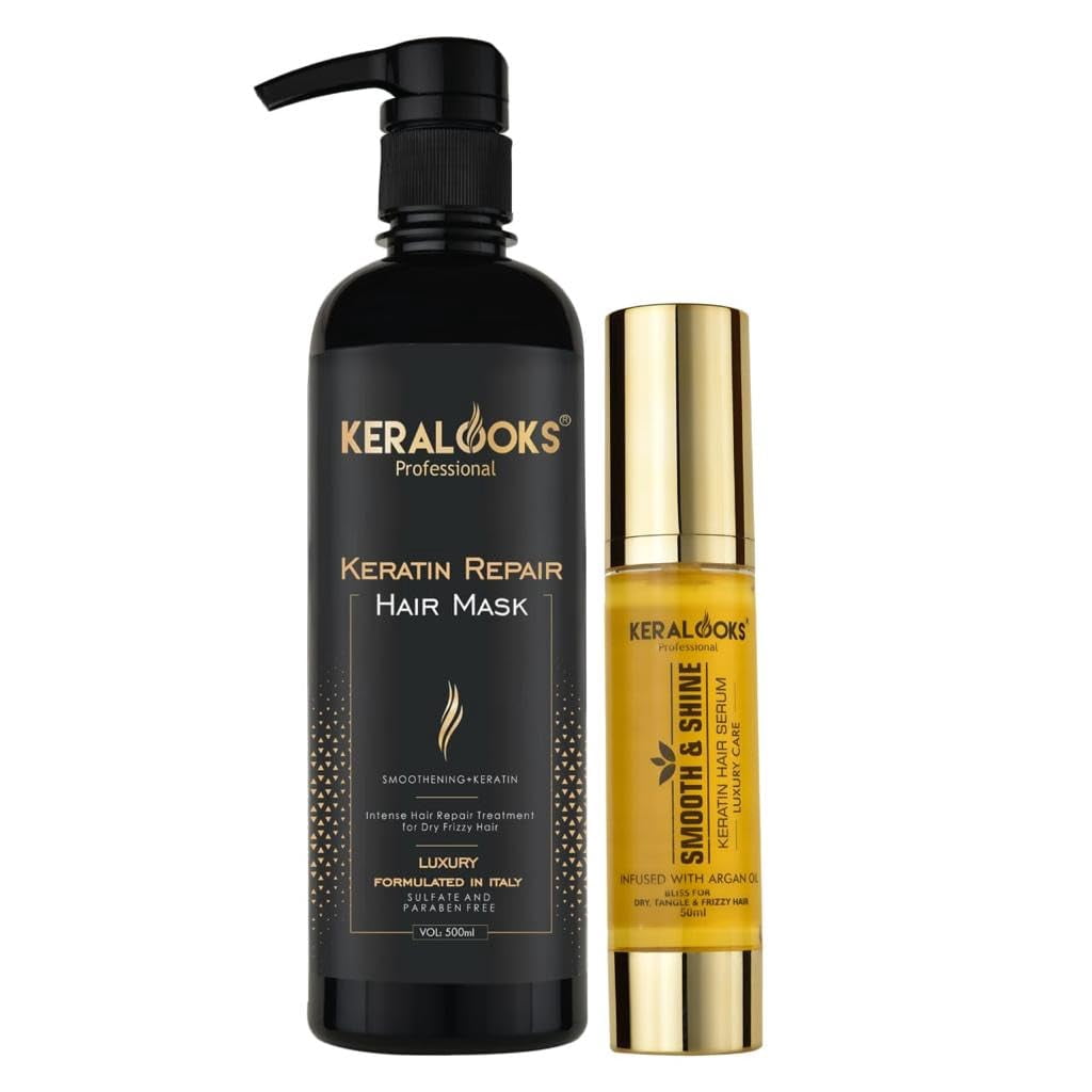 Keralooks Professional Smoothing Plus Keratin Hair Mask 500ml with ...