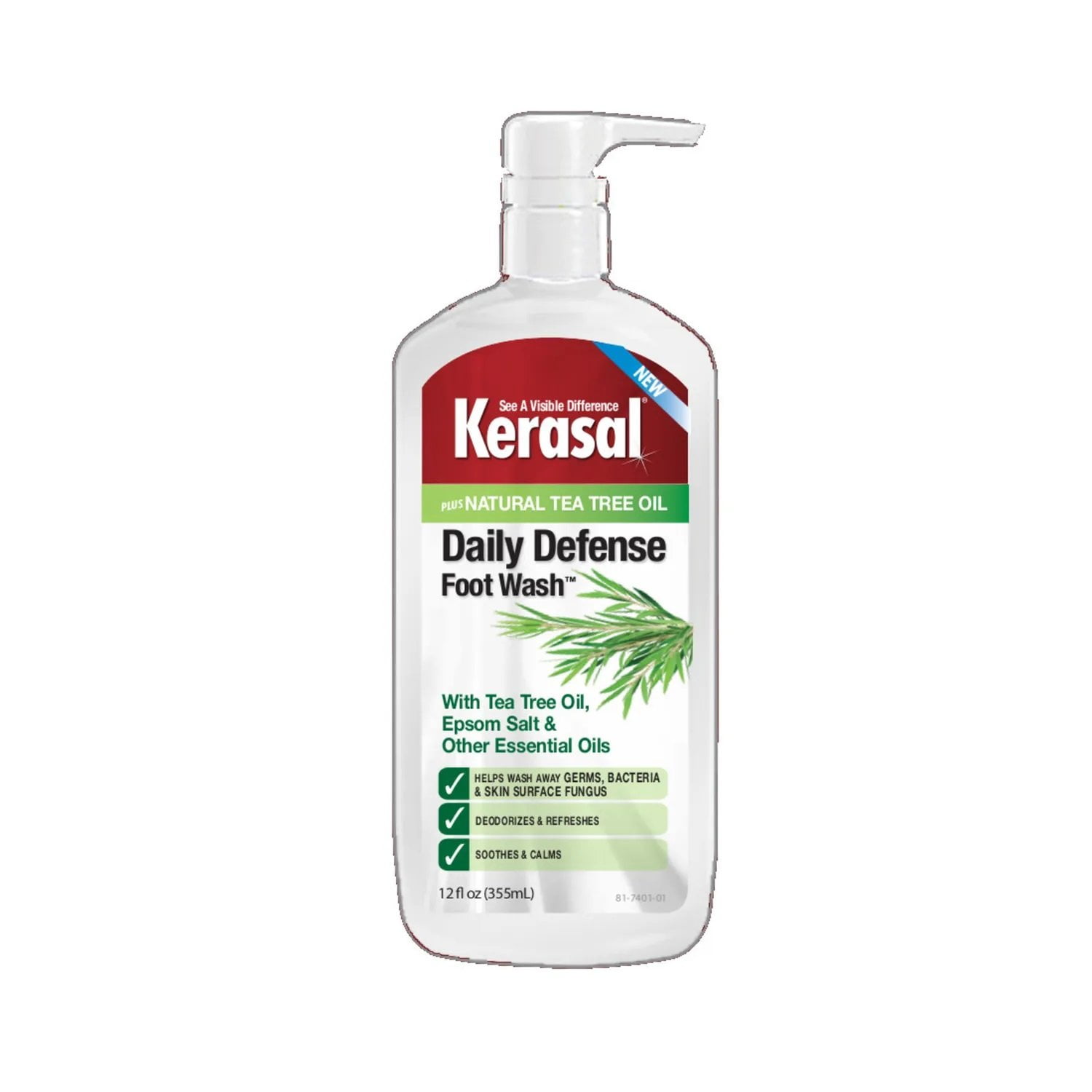 Kerasal Daily Defense Foot Wash with Tea Tree Oil 12 Chile | Ubuy