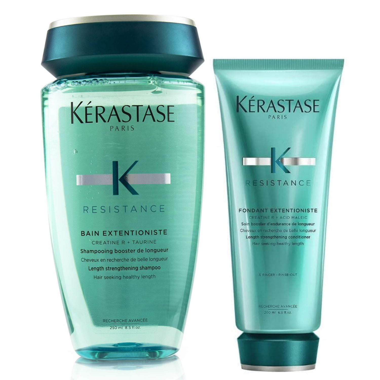 Kerastase Bain Extentioniste and Fondant Extentioniste 8.5oz and 6.8oz ...