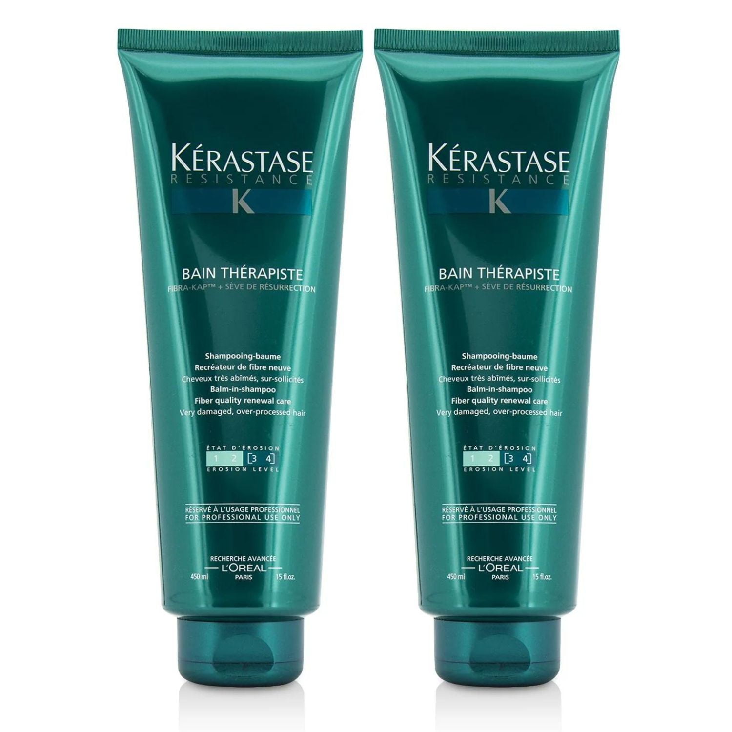 Kerastase Bain Therapiste Anti-Frizz Repairing Shampoo for Dry, Treated ...