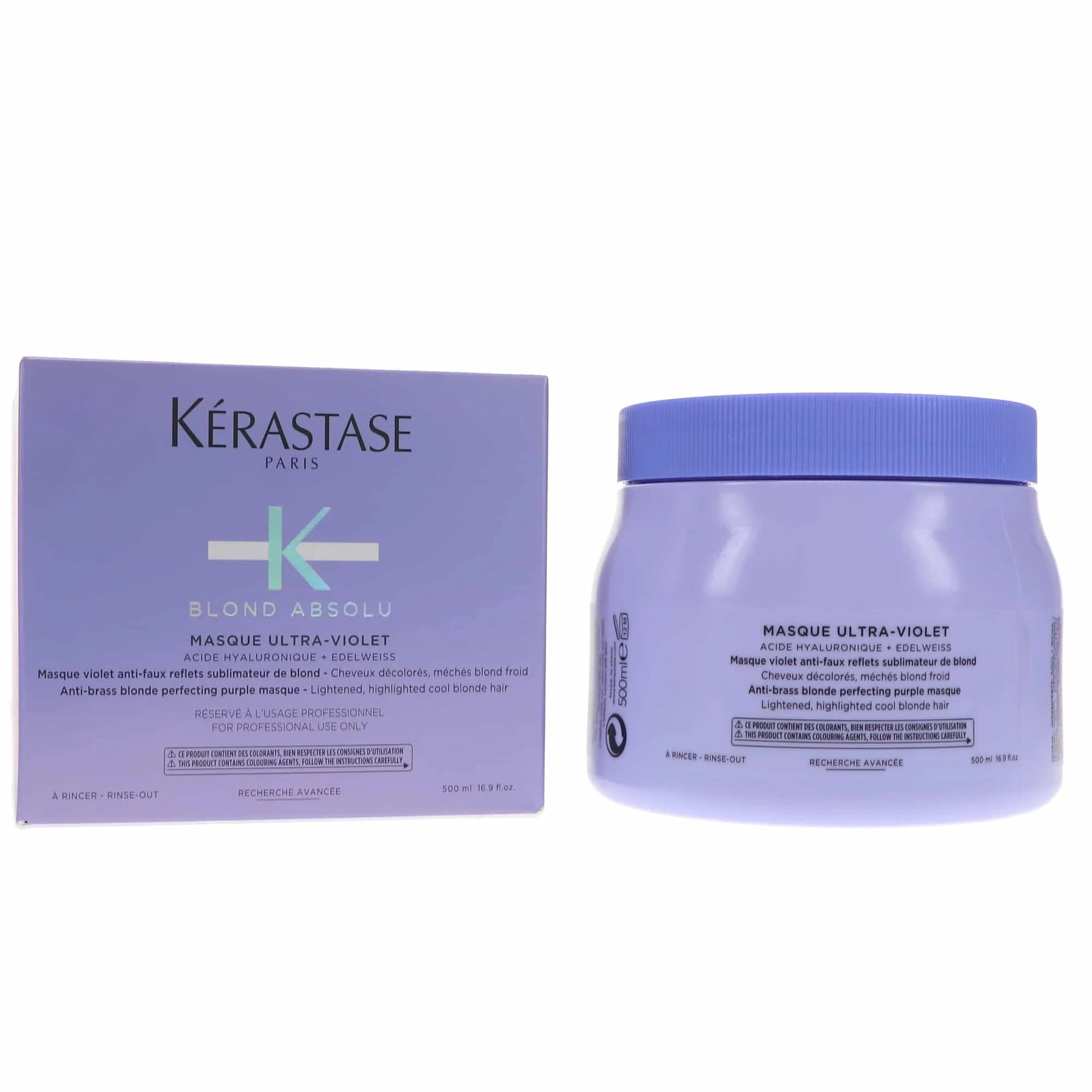 Kerastase Blond Absolu Masque Ultra-Violet Hair Mask Anti-Brass Blonde ...