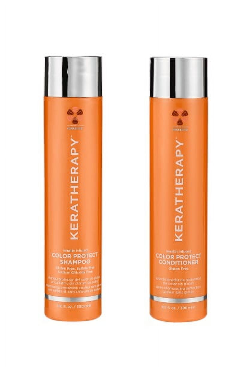 Keratherapy Keratin Infused Color Protect Shampoo and Conditioner, 10.1 ...