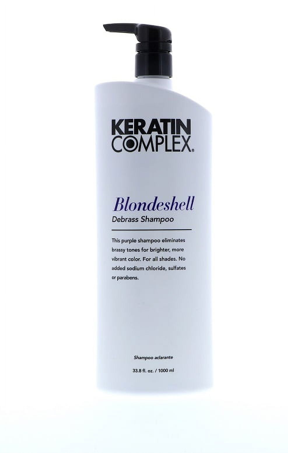 Keratin Complex Blondeshell Debrass Shampoo, 33.8 oz - Walmart.com