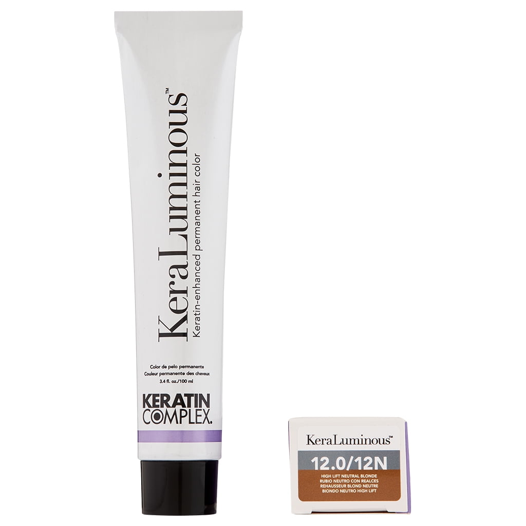 Keratin Complex KeraLuminous Permanent Hair Color 3.4 oz / 100 ml 12.0 ...