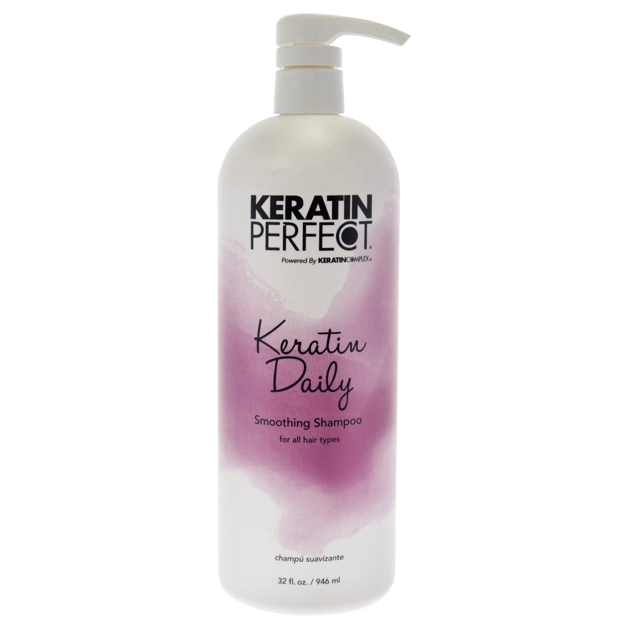 Keratin Daily Shampoo by Keratin Perfect for Unisex - 32 oz Shampoo ...