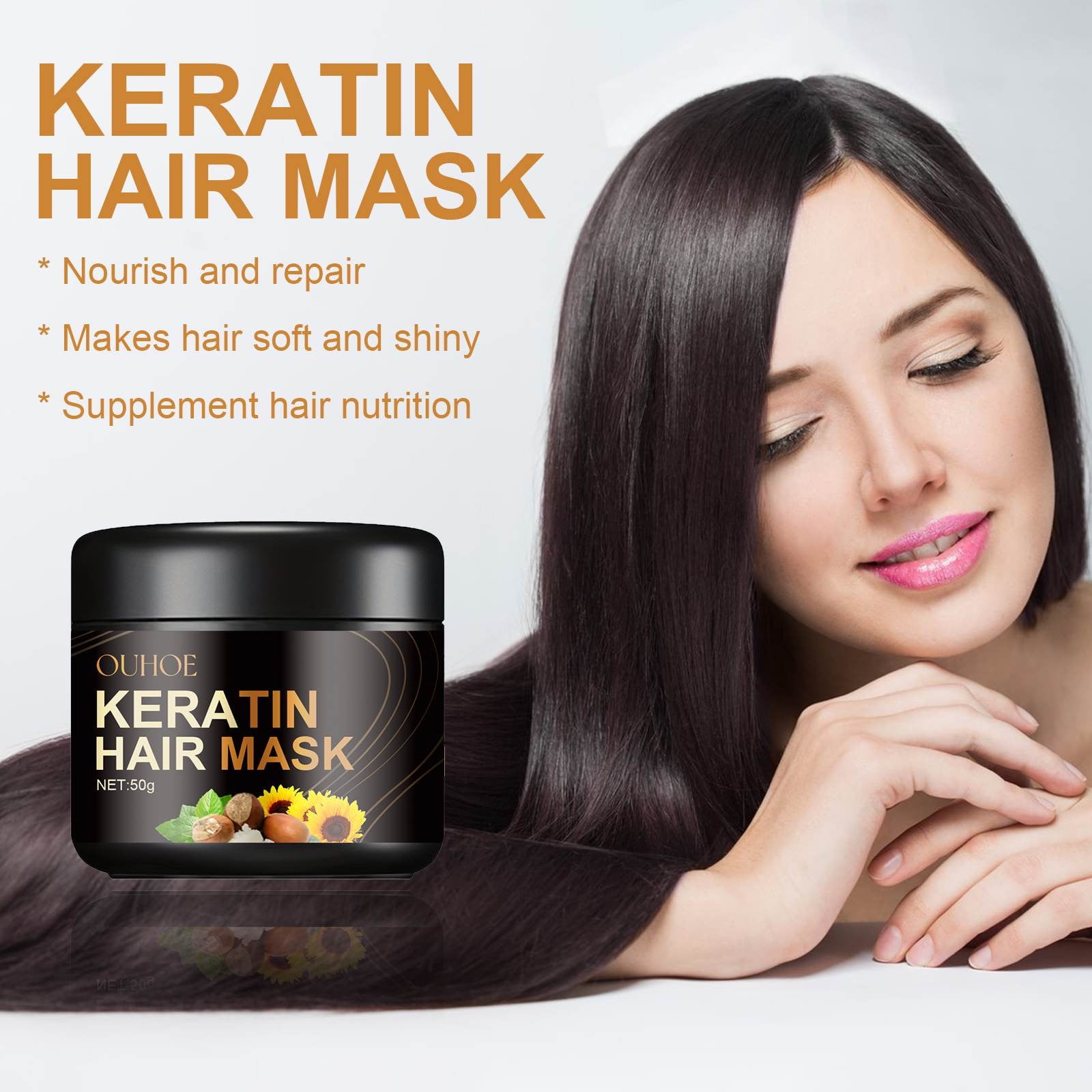 Keratin Hair Mask 50g - Walmart.com