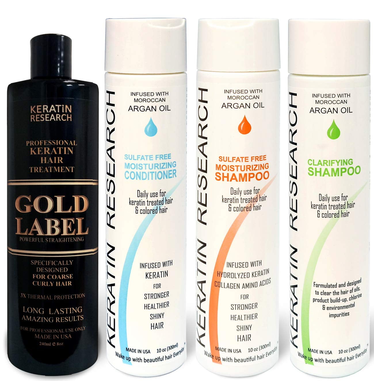 Keratin Research Gold Label Brazilian Keratin Hair Treatment ...