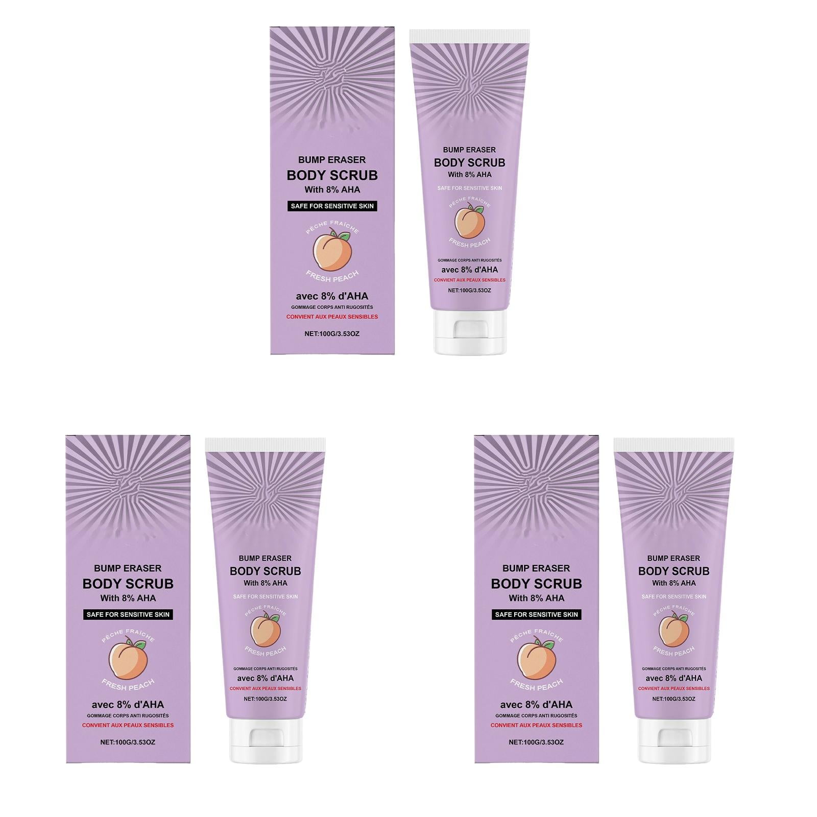 Keratosis Pilaris Exfoliator: Bump Eraser Body Scrub with 10% AHA ...