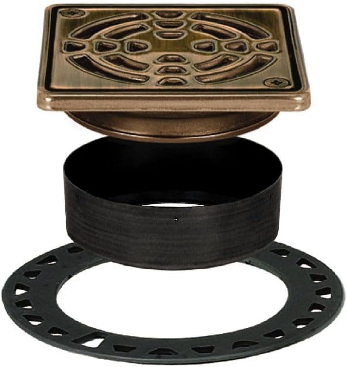 Kerdi-Drain Classic Shower Grate Kit with Integrated Slope Bonding ...