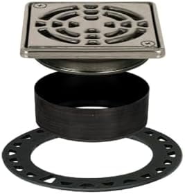 Kerdi-Drain Classic Shower Grate Kit with Integrated Slope Bonding ...