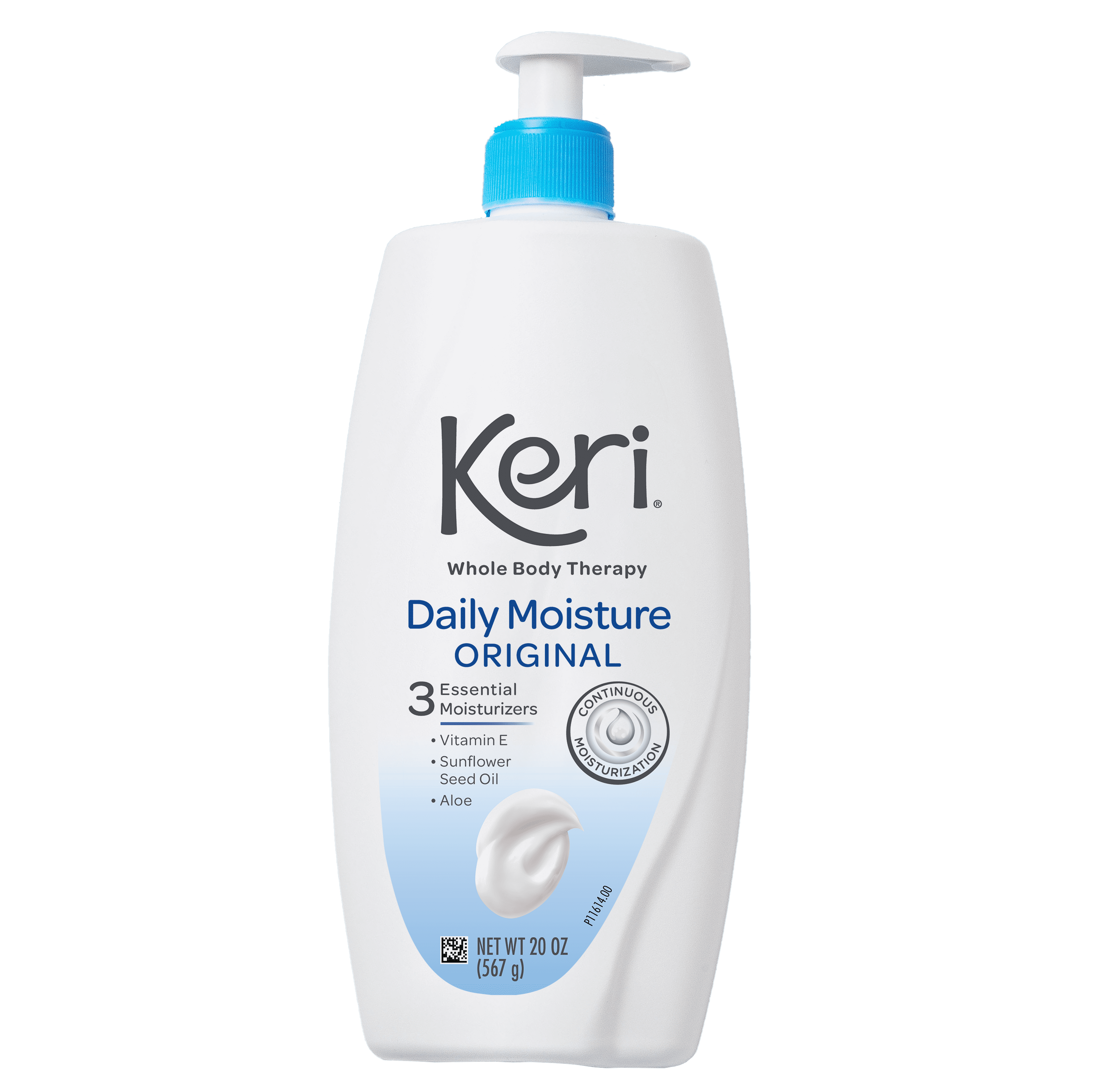 Keri Daily Dry Skin Therapy Moisturizing Original Body Lotion, Lightly ...