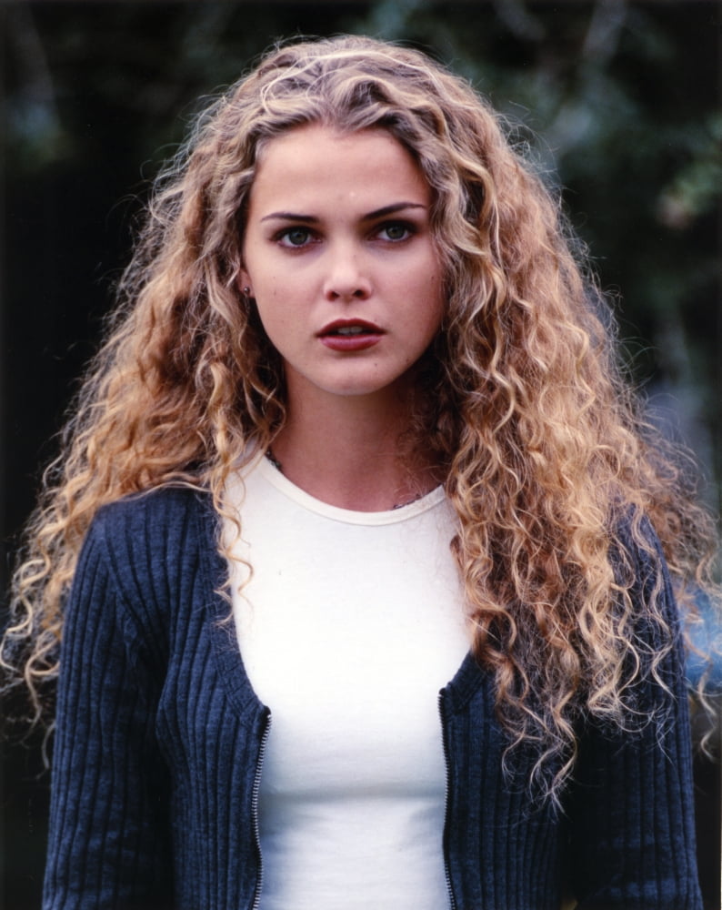 Keri Russell Curly Hair Portrait Photo Print (24 x 30) - Walmart.com
