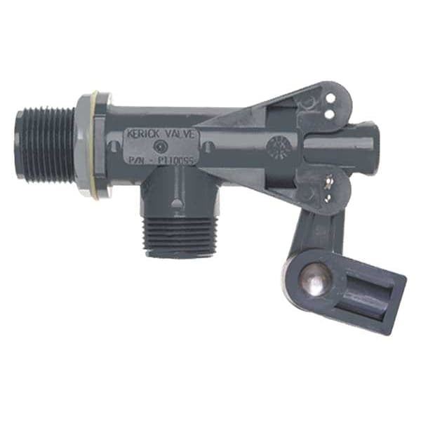 Kerick Float Valve,1 In,PVC,Bulkhead Mount PT100SS - Walmart.com
