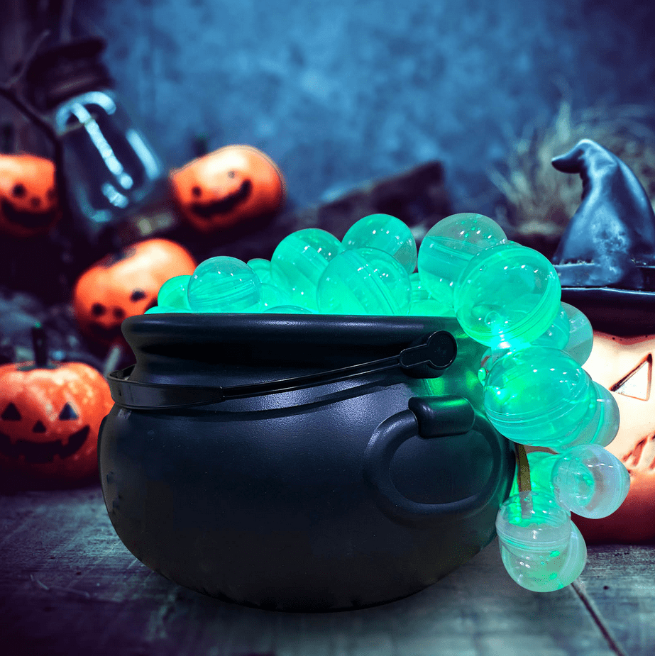 KerineCC Halloween DIY Bubbling Cauldron Set,Halloween Decorations ...