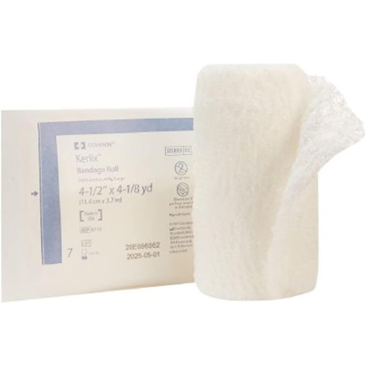 Kerlix Fluff Bandage Roll Gauze 6-Ply 4-1/2 Inch X 4-1/10 Yard Roll ...