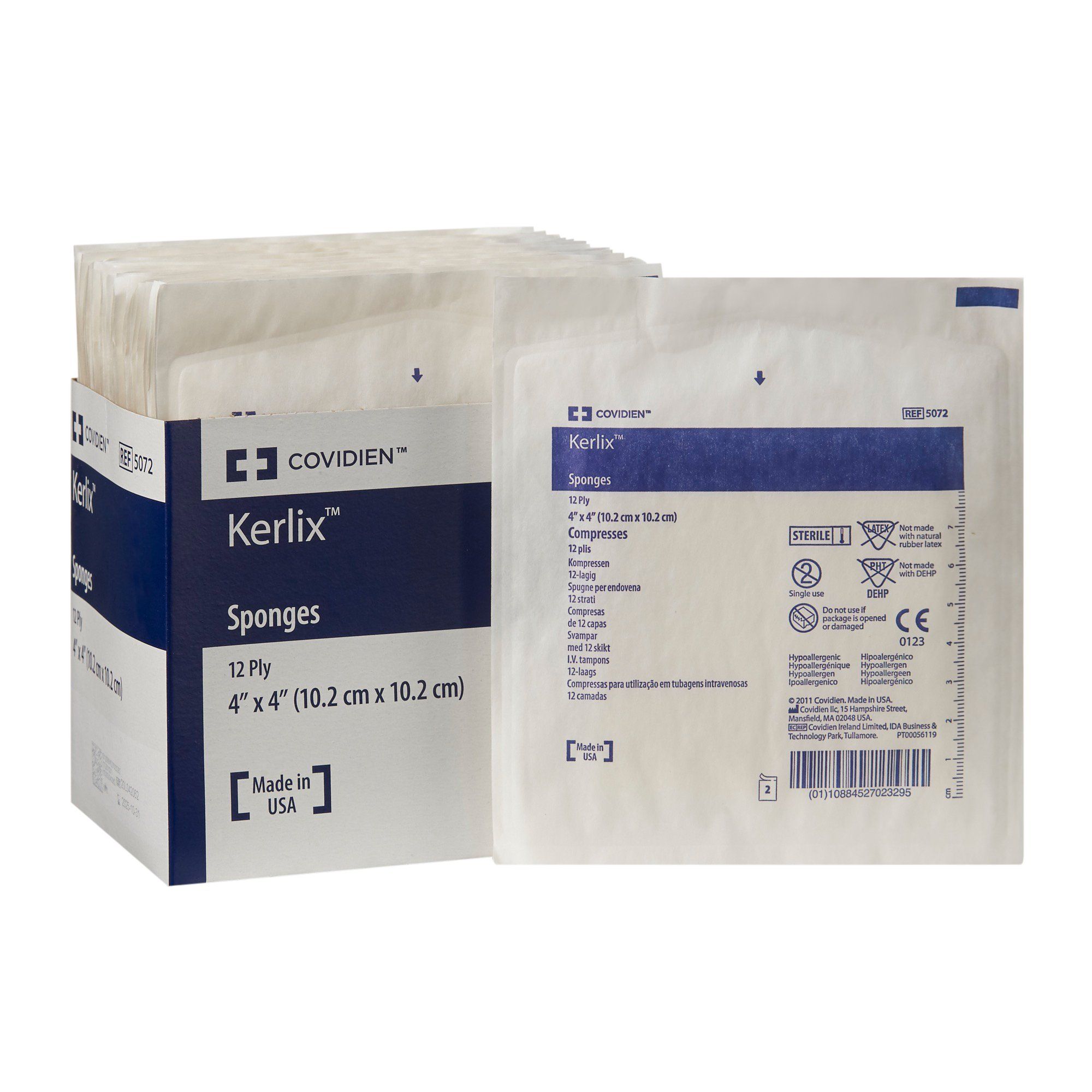 Kerlix Sterile USP Type VII Fluff Dressing, 4 x 4 Inch (CS/600 ...