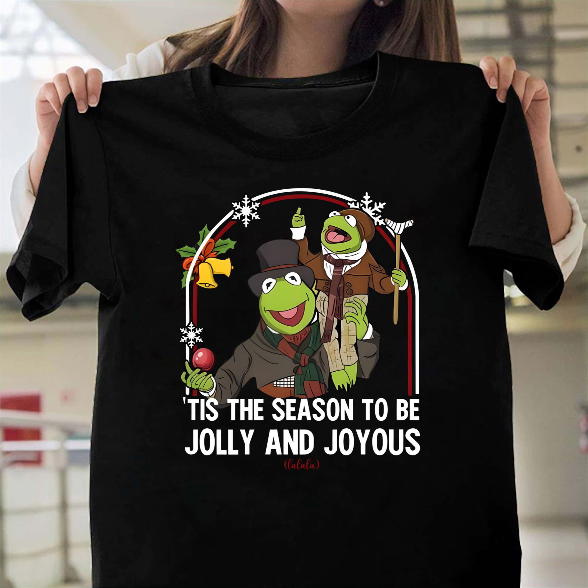 Kermit Frog Tis The Season Muppet Christmas Carol Graphic, Retro Gift ...
