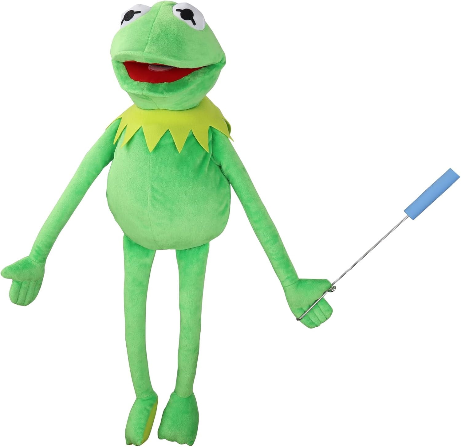 Kermit Frogs Hand Puppet, Frog Plush,The Muppets Show, Soft Frog Puppet ...